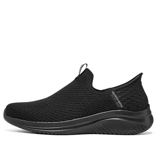 Sketchers Ultra Flex 3.0 Slip-on Sneakers - Black