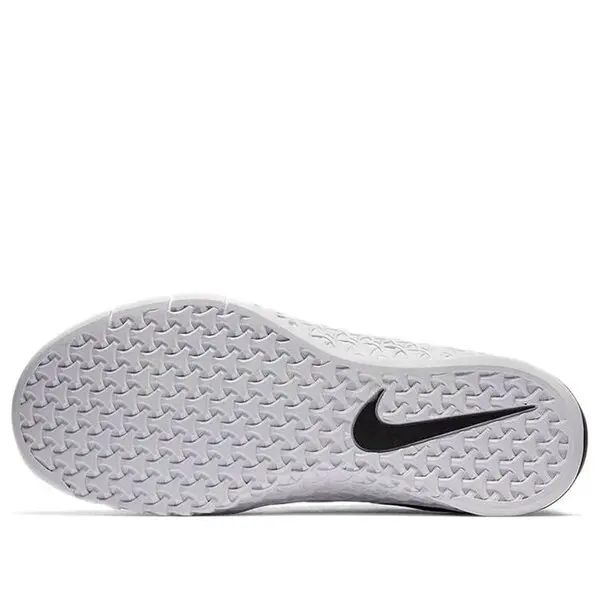 Nike Metcon 4 Metallic Silver Athletic Training Sneakers - Black