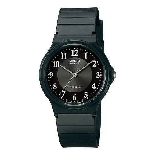 Casio Quartz Analog Watch With Dial - Black