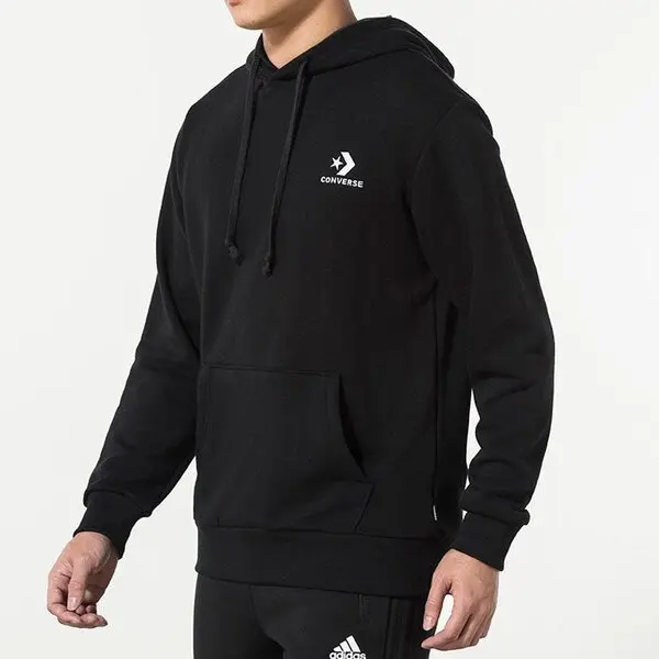 CONVERSE Star Chevron Embroidered Pullover Hoodie