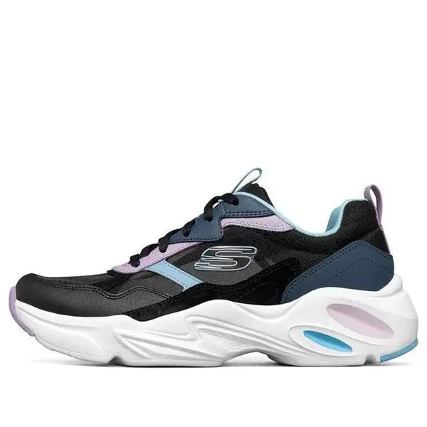 Sketchers Stamina Airy Low-top Athletic Sneakers - Black/blue