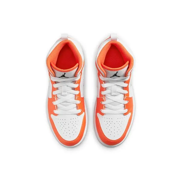 JORDAN Air 1 Se High Top Sneakers - White/orange