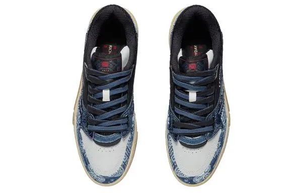 LI-NING 001 Btc Low Top Sneakers - Blue