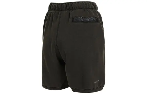 Nike Jordan As J Zion Df Flc Short Sports Knit Shorts - Black