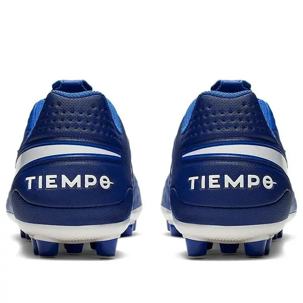Nike Legend 8 Academy Ag Artificial Grass Cleats - Blue/white