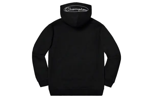 Supreme X Champion Ss19 Outline Hooded Sweatshirt