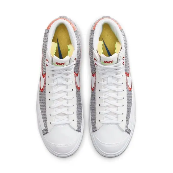 Nike Blazer Mid '77 Recycled Jerseys Pack Sneakers - Gray/white