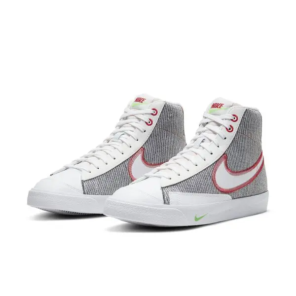 Nike Blazer Mid '77 Recycled Jerseys Pack Sneakers - Gray/white