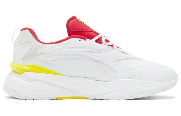 PUMA Scuderia Ferrari Rs-fast "rosso Corsa" Sneakers - White