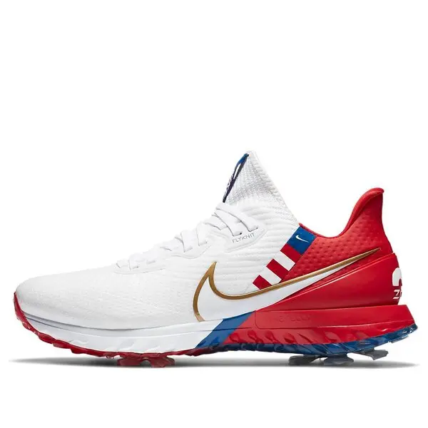 Nike Zoom Infinity Tour Golf Nrg 'usa' Golf Shoes - White/red