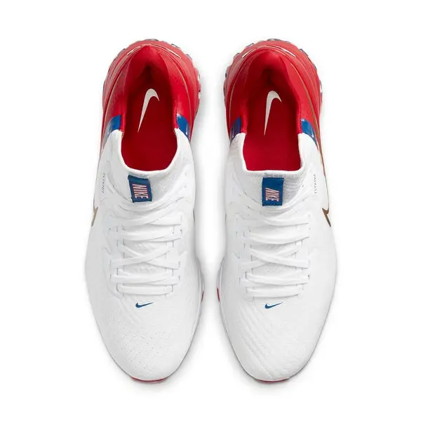 Nike Zoom Infinity Tour Golf Nrg 'usa' Golf Shoes - White/red