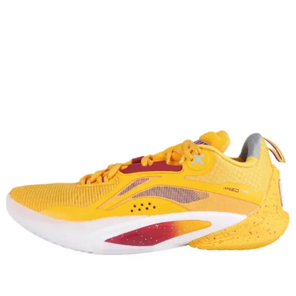 LI-NING Speed " Cba Shanxi Athletic Sneakers - Yellow/red