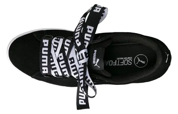 PUMA Vikky Ribbon Bold Casual Shoes - Black