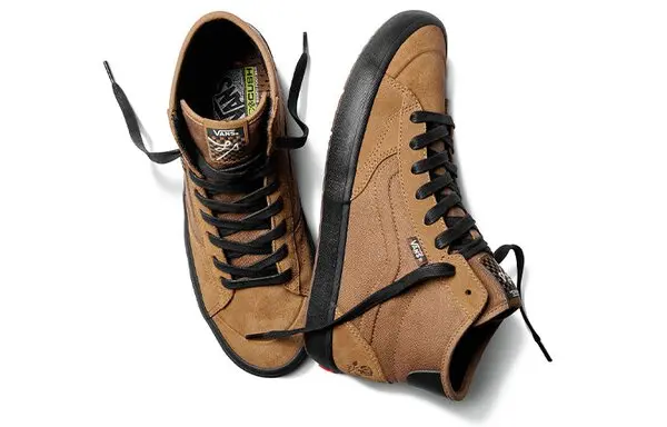 VANS The Lizzie 'dirt' High Top Lace-up Sneakers