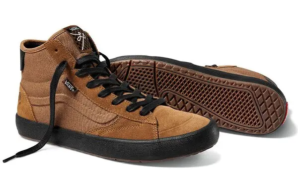 VANS The Lizzie 'dirt' High Top Lace-up Sneakers