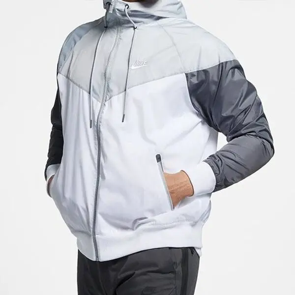 Nike Color Block Hooded Windbreaker Jacket