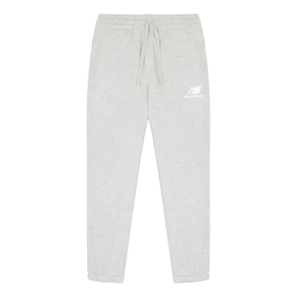 NEW BALANCE Essentials Stacked Logo Sweatpants Asia Sizing - Grey