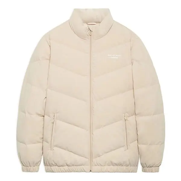 LI-NING Way Of Wade Graphic Down Jacket - Beige