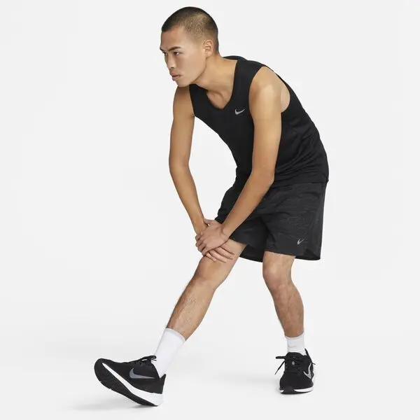 Nike Dri-fit Miler Running Tank - Black