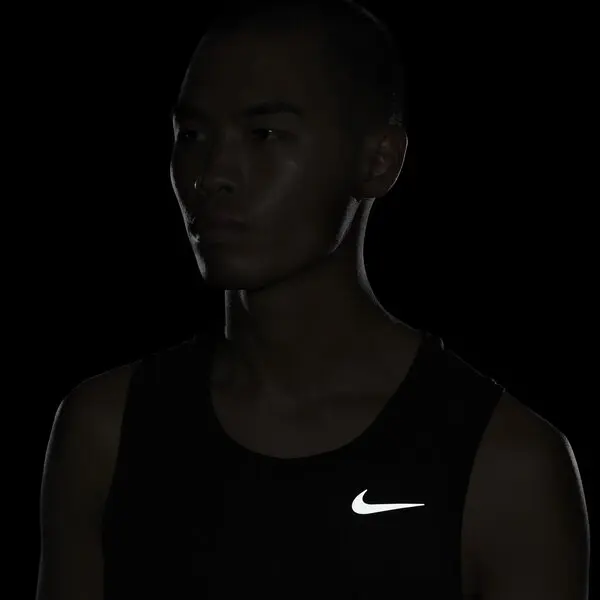 Nike Dri-fit Miler Running Tank - Black