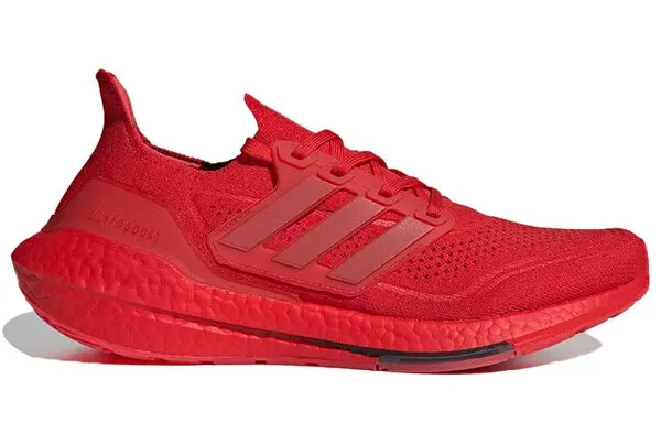 Adidas Ultraboost 21 Running Sneakers - Red