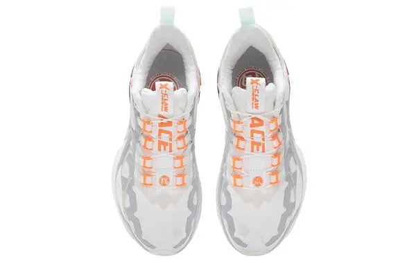 LI-NING X-claw Ace Sneakers - Grey/white/orange