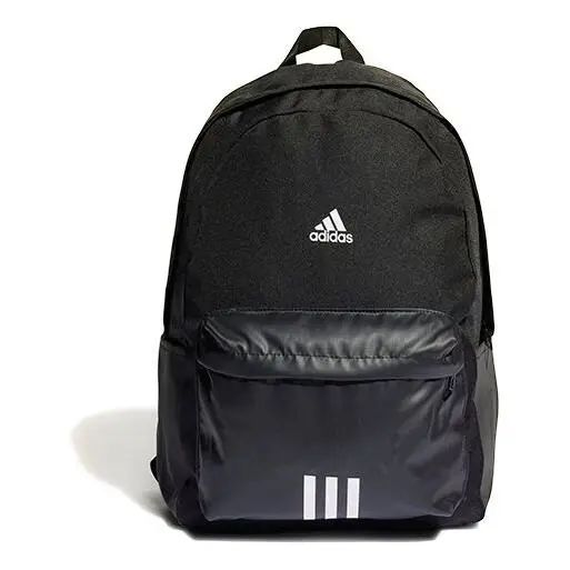 Adidas Classic Sports Stripe Backpack - Black