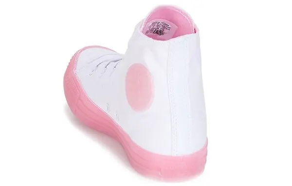CONVERSE Chuck Taylor All Star High Top Sneakers - White/pink