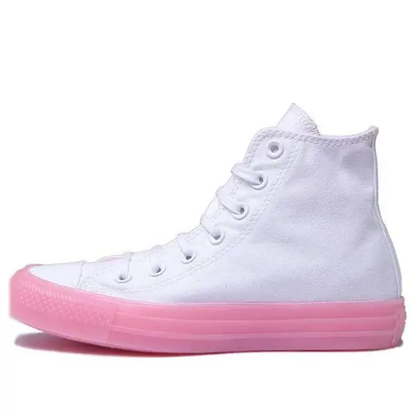 CONVERSE Chuck Taylor All Star High Top Sneakers - White/pink