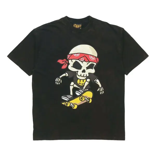 Drew House Hearty Vintage T-shirt - Black