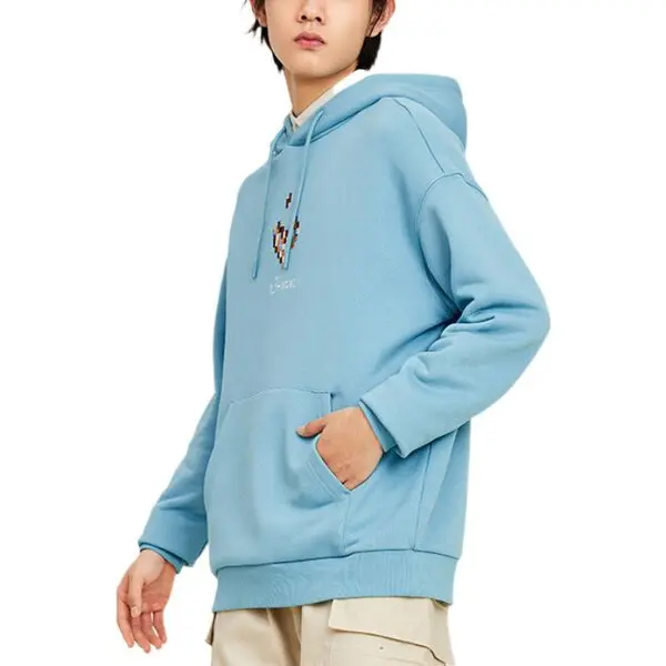 LI-NING Sports Fashion Series Pullover Hoodie - Blue