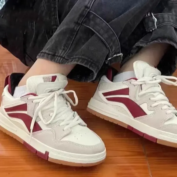 LI-NING Wave Pro Sneakers - Grey/red