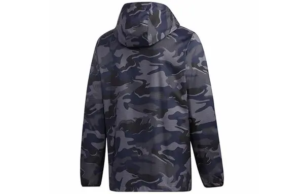Adidas Camouflage Hooded Track Jacket