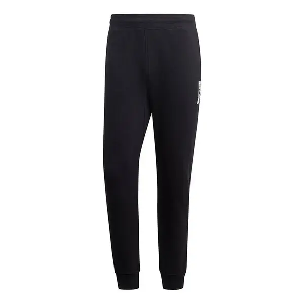Adidas Bb Tp Logo Print Foot Sport Trousers - Black