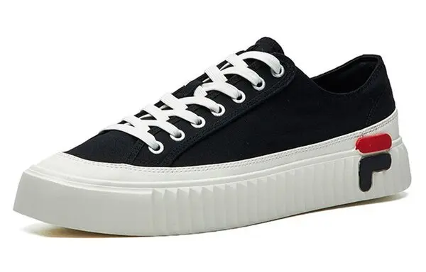 FILA Gear Canvas Lace-up Low Top Sneakers