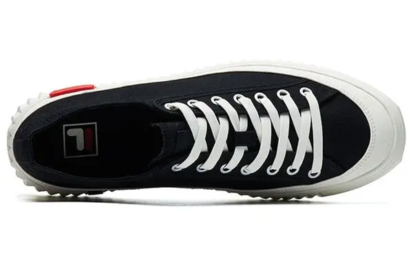 FILA Gear Canvas Lace-up Low Top Sneakers
