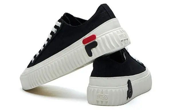 FILA Gear Canvas Lace-up Low Top Sneakers