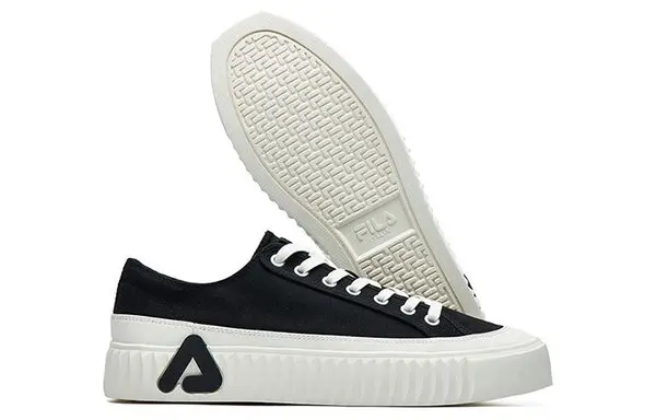 FILA Gear Canvas Lace-up Low Top Sneakers