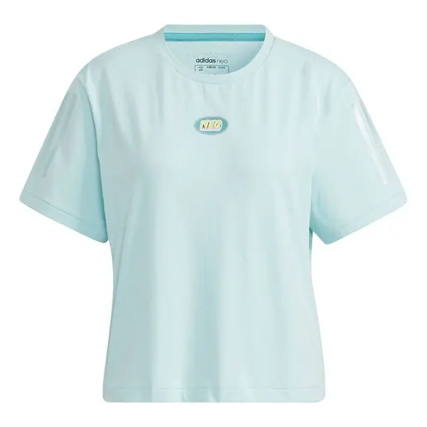 Adidas Neo Leisure Sports Short Sleeve Tee - Green