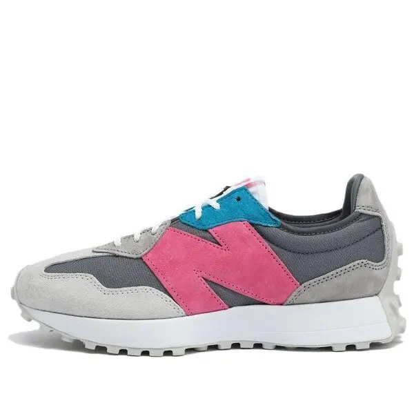 NEW BALANCE 327 Low Top Sneakers - Grey/purple/blue