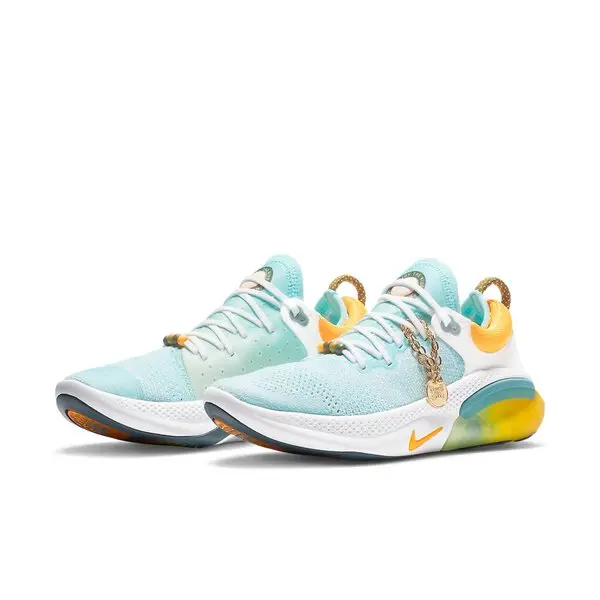 Nike Joyride Run Flyknit "glacier Ice Laser Orange