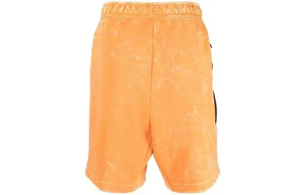 Nike Tech Fleece Wash Shorts - Orange