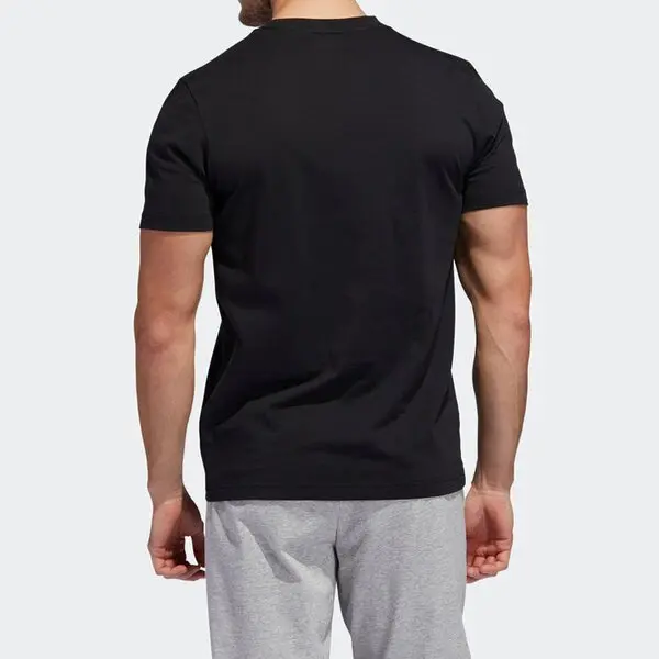 Adidas Sports Training Round Neck Foil Graphic Tee
