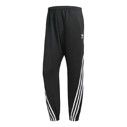 Adidas Originals Bundle Feet Running Sports Pants - Black
