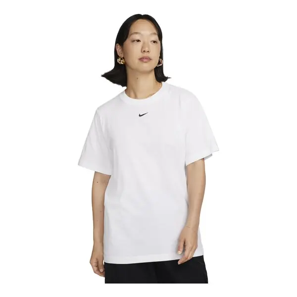 Nike Small Swoosh T-shirt - White/black