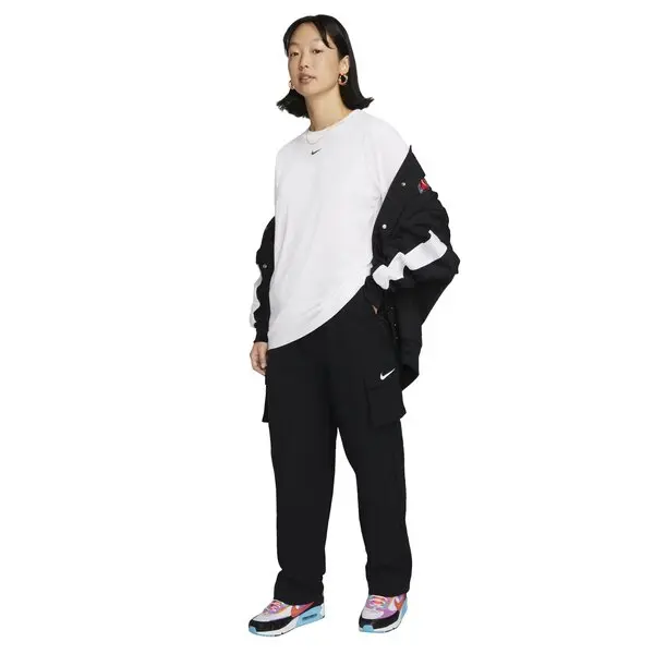 Nike Small Swoosh T-shirt - White/black