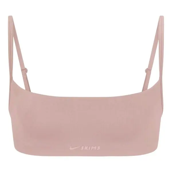 Nike X Skims Matte Thin-strap Micro Bra - Himalayan