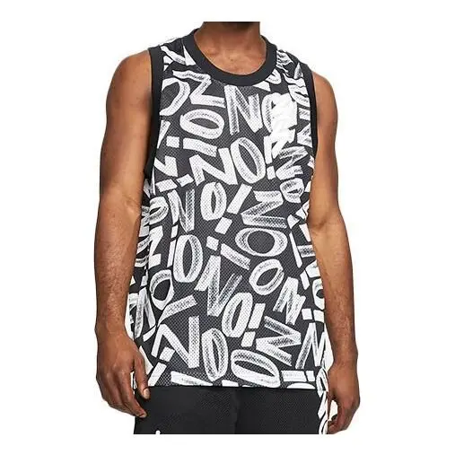 JORDAN Dri-fit Zion Graphic Basketball Vest - Black