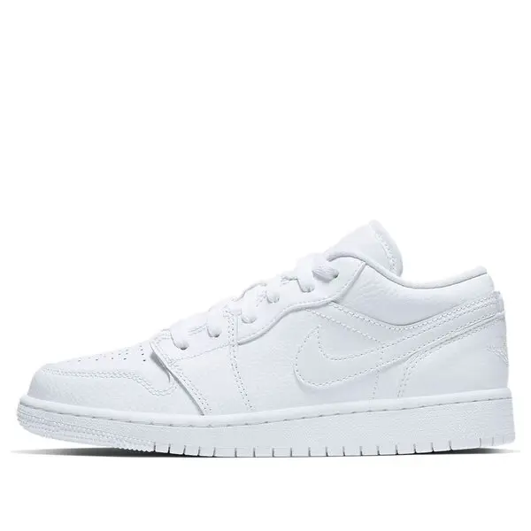 JORDAN 1 Low 'triple Logo' Sneakers - White