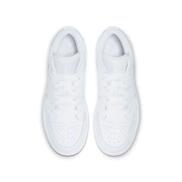 JORDAN 1 Low 'triple Logo' Sneakers - White